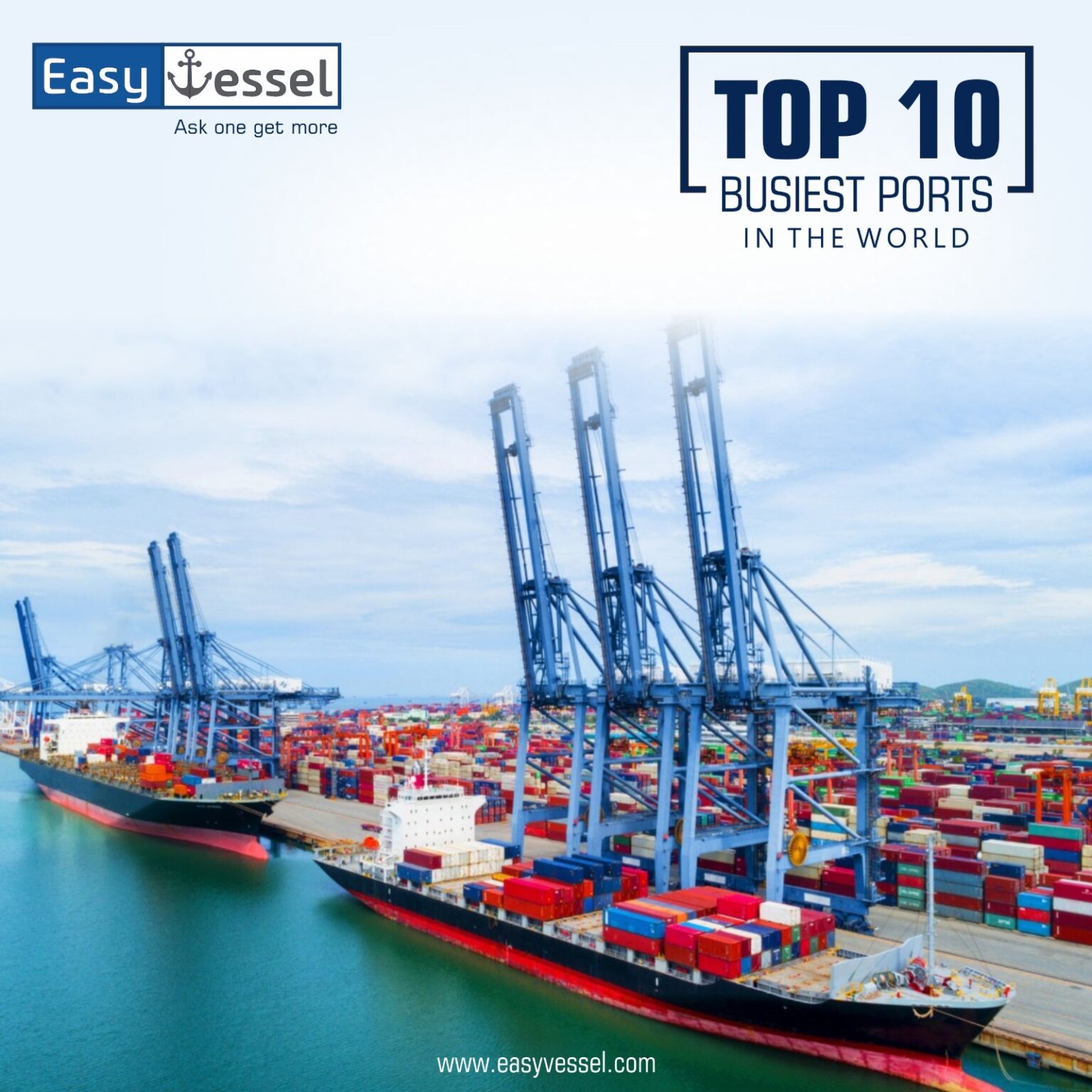 Top 10 Busiest Ports in the World - Easyvessel