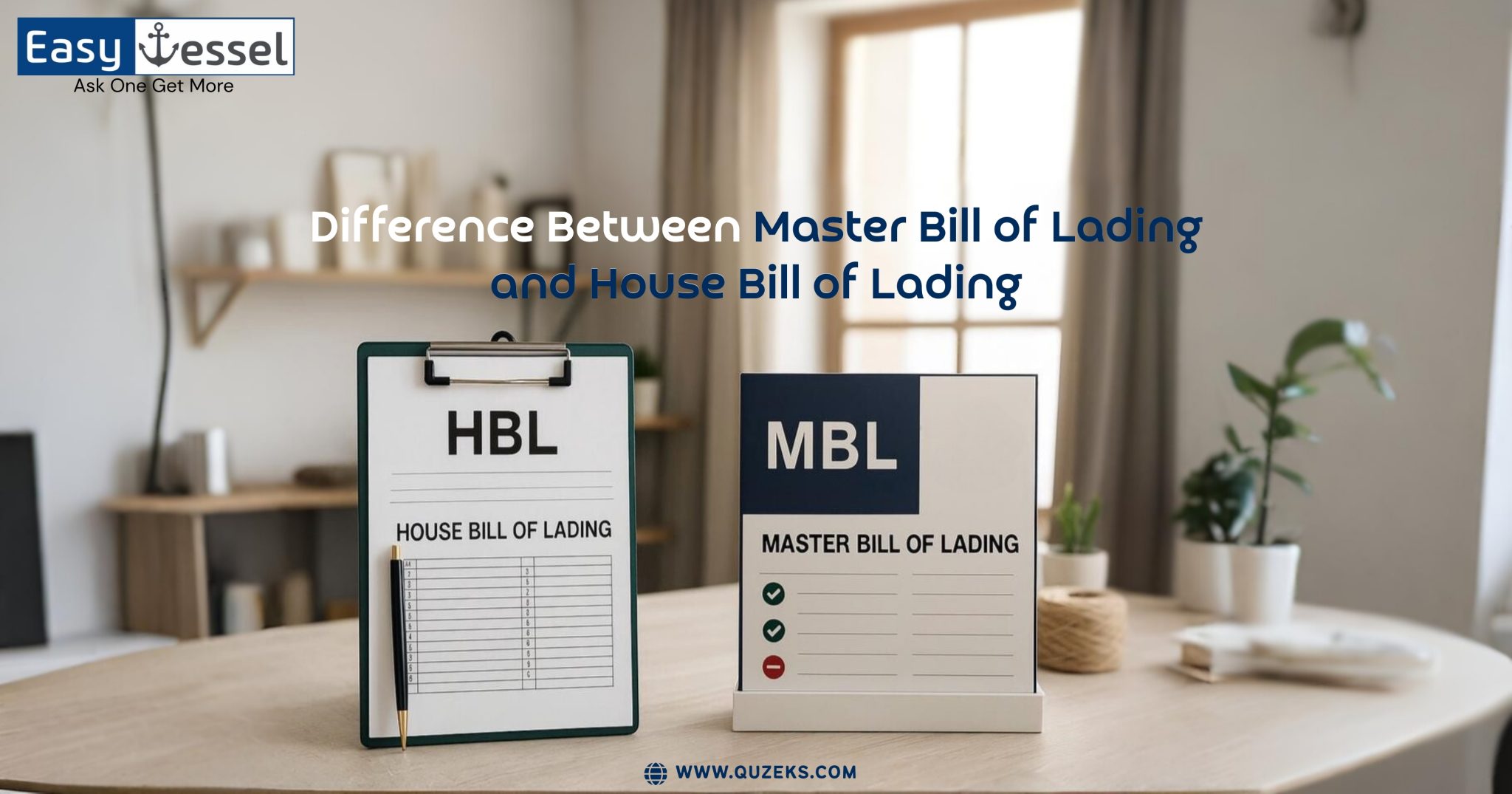 Difference Between Master Bill of Lading and House Bill of Lading
